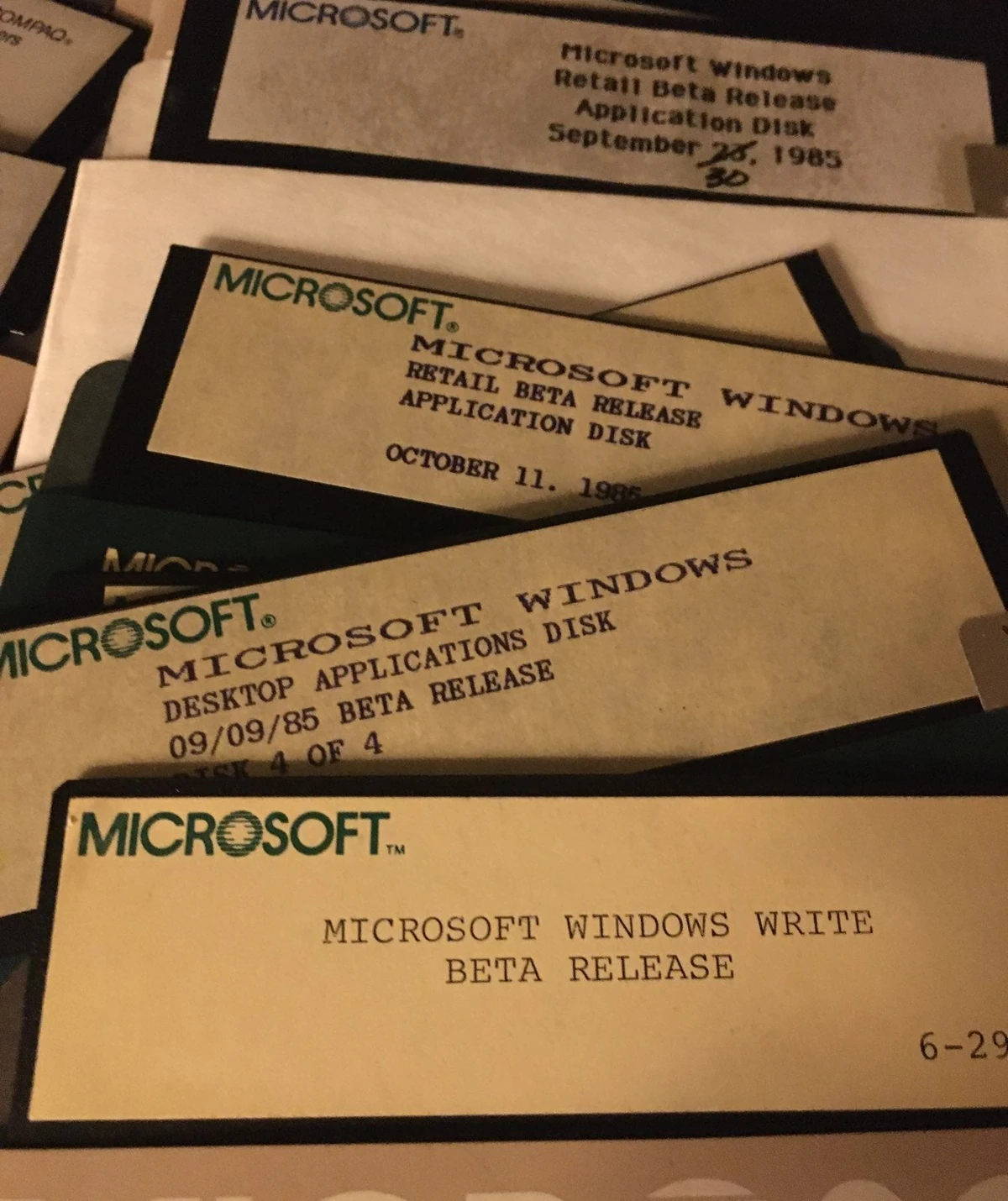 Various Windows 1.0 builds | Windows Archaeology Wiki | Fandom