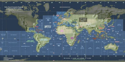 Uncharted Waters World Map | Windhund Wiki | Fandom
