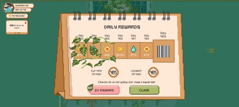 Daily Login | Window Garden Wiki | Fandom