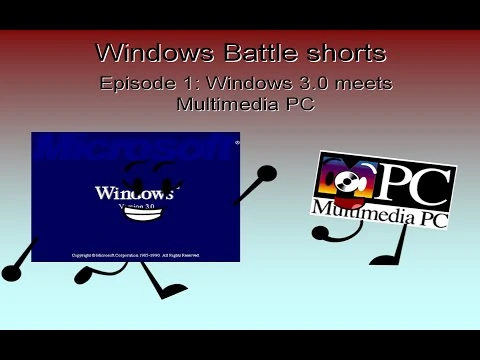 Episode 1: Windows 3.0 meets Multimedia PC (Shorts) | Windows Battle ...