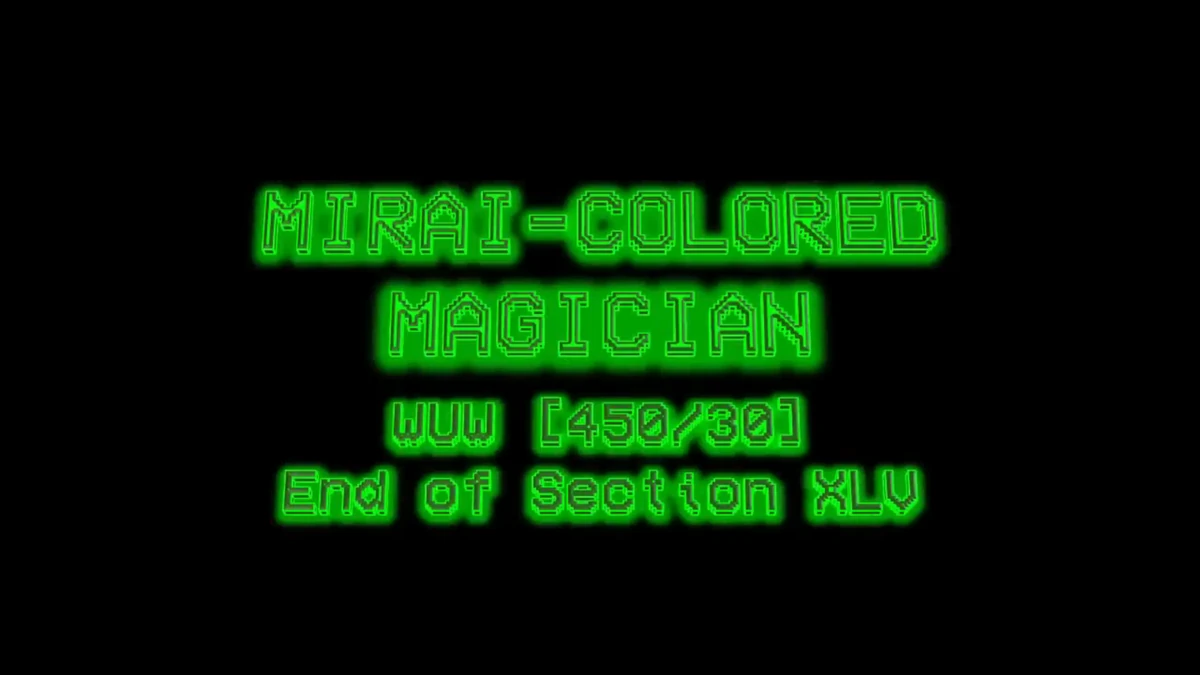 MIRAI-COLORED MAGICIAN | Windows Ultimate World Wiki | Fandom