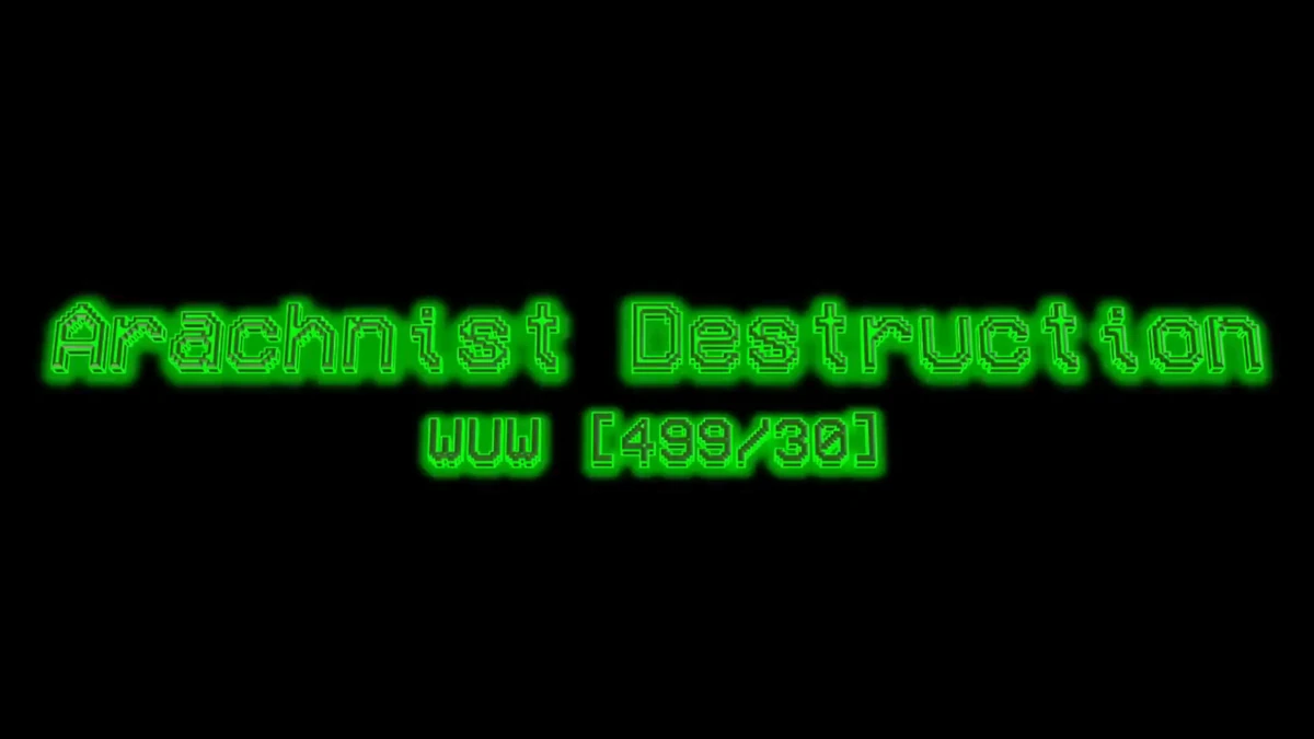 Arachnist Destruction | Windows Ultimate World Wiki | Fandom