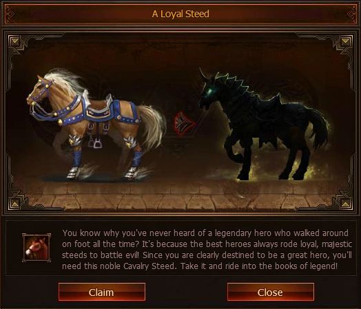Cavalry Steed | Wings of destiny Wiki | Fandom