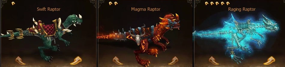 Swift Raptor | Wings of destiny Wiki | Fandom