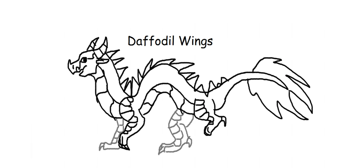 Daffodil wings | Wings of Fire Fanon Tribes Wiki | Fandom