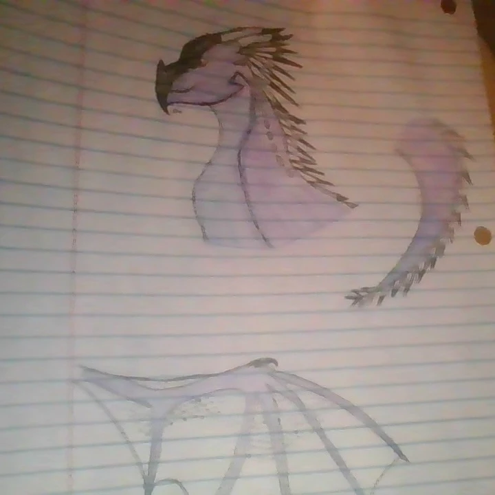 EclipseWings(Ice/NightWing Hybrids | Wings of Fire Fanon Tribes Wiki ...