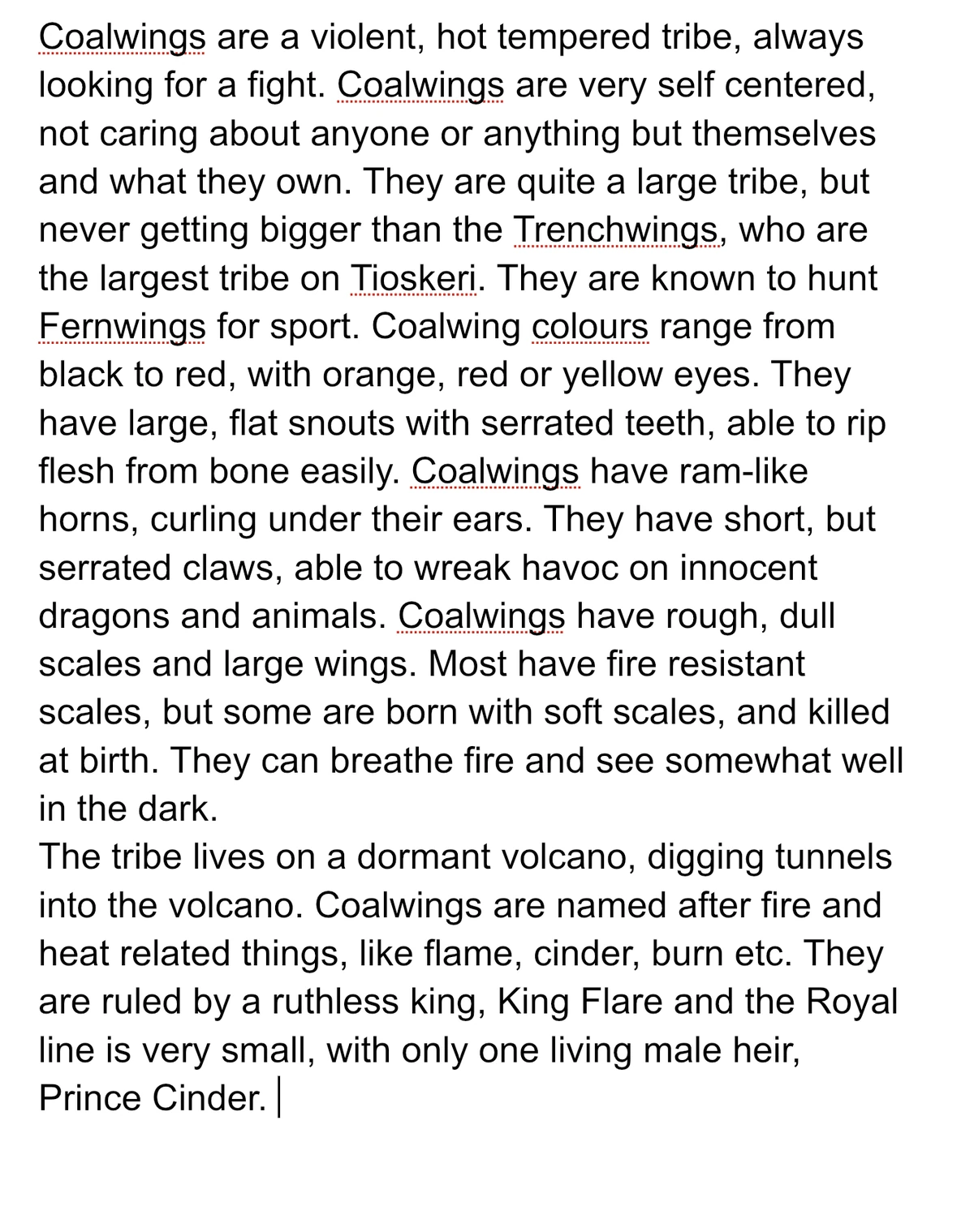 Tioskeri / my fan tribes continent! | Wings of Fire Fanon Tribes Wiki ...