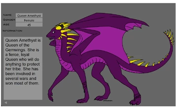 Gemwings (Applewing32) | Wings of Fire Fanon Tribes Wiki | Fandom
