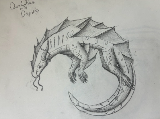 Deepwings (Abyss the Night-Seawing) | Wings of Fire Fanon Tribes Wiki ...