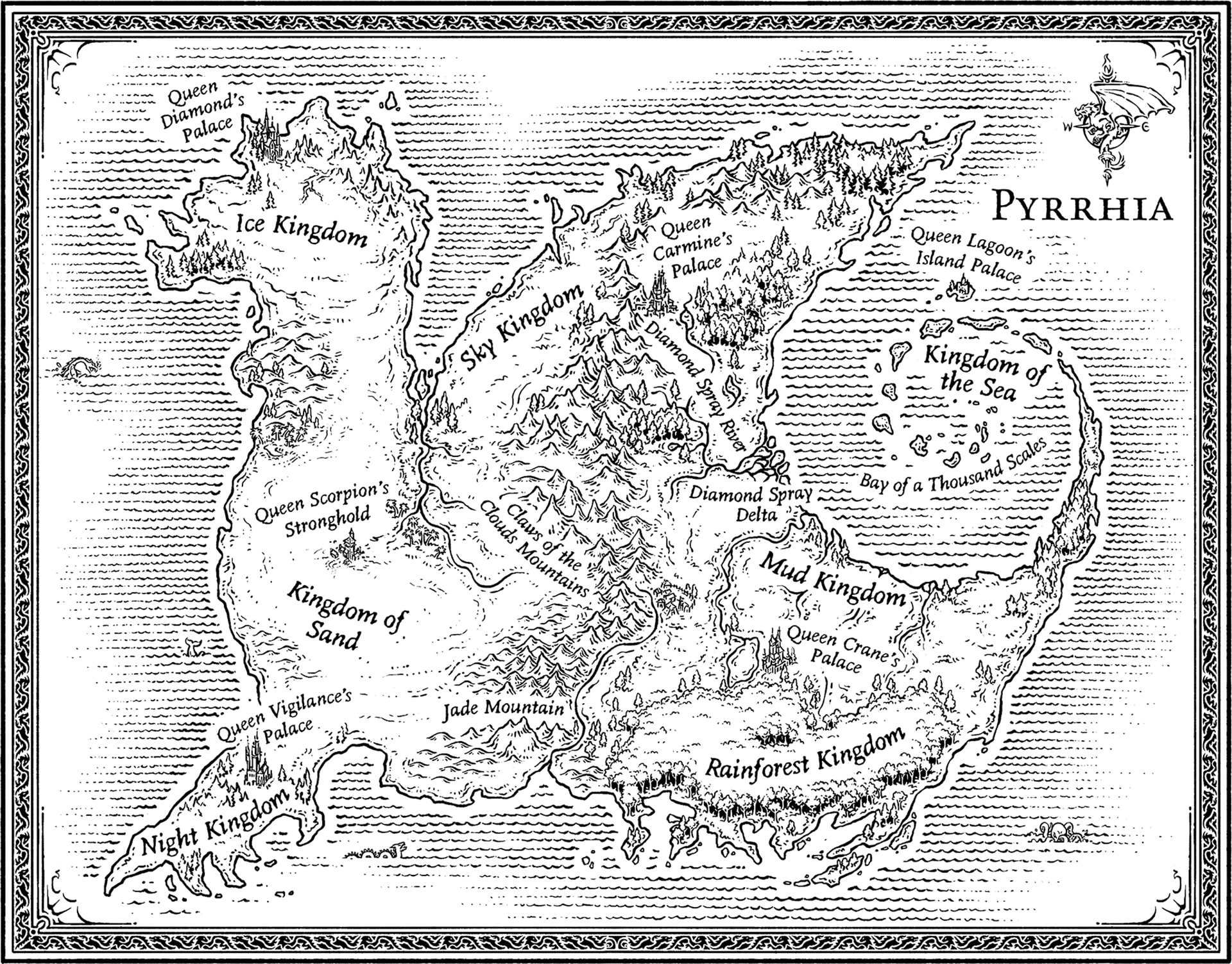 Pyrrhia | Wings of Fire Ignian Wiki | Fandom