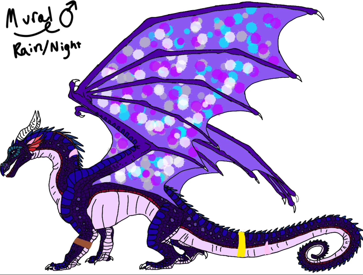 Wings Of Fire Oc Names Rainwingnightwing Hybrid Rainwing Adoptable