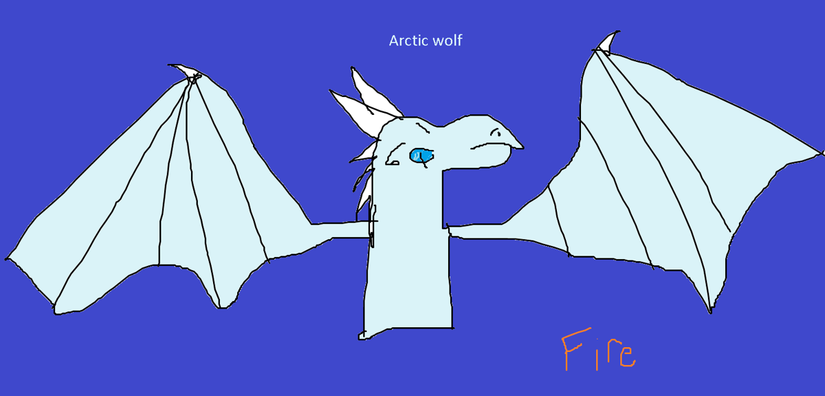 (Fan charecter) Arctic wolf | Wings of fire winter the icewing Wiki ...