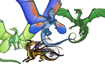 User blog:ShadowClaws5763/Blue the Silkwing | Wings of Fire Wiki | Fandom