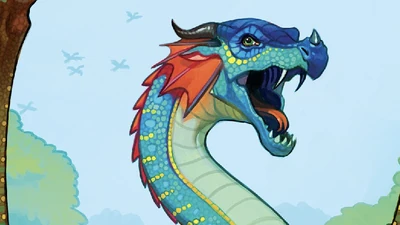 how to draw wings of fire glory