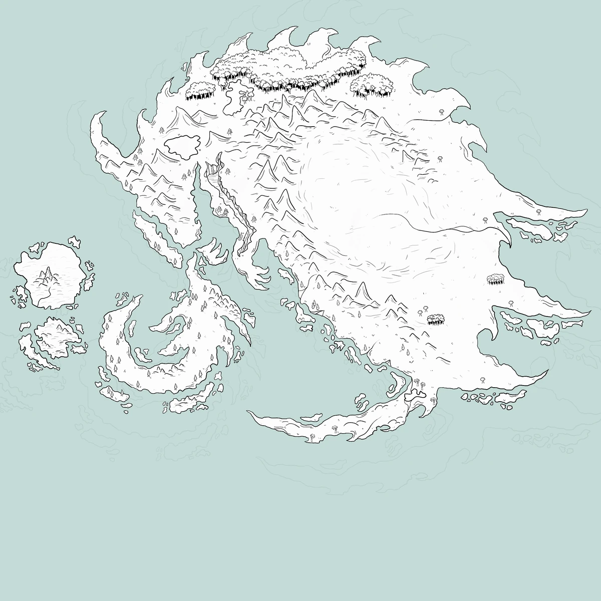 Pyrrhia's Map | WingsOfFireAU Wiki | Fandom