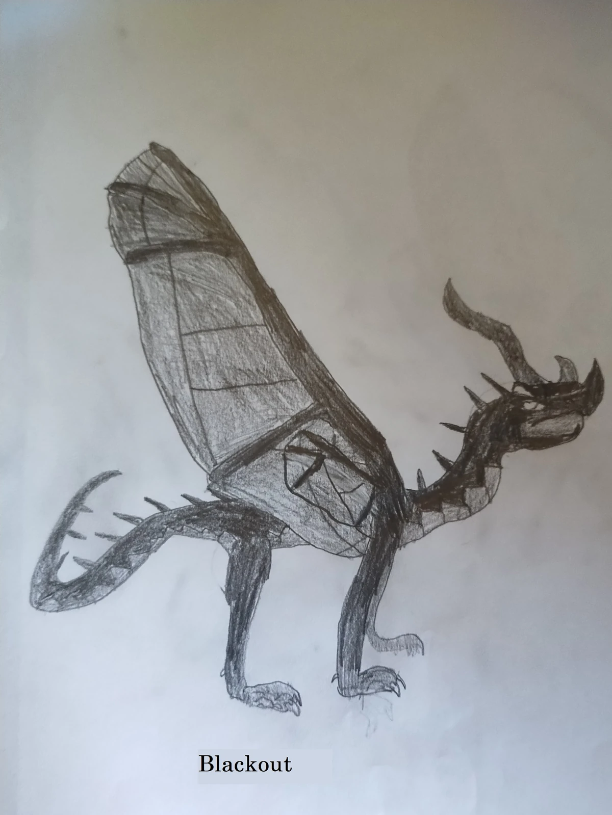 Blackout the Hivewing | Wings of Fire Fanon Wiki | Fandom