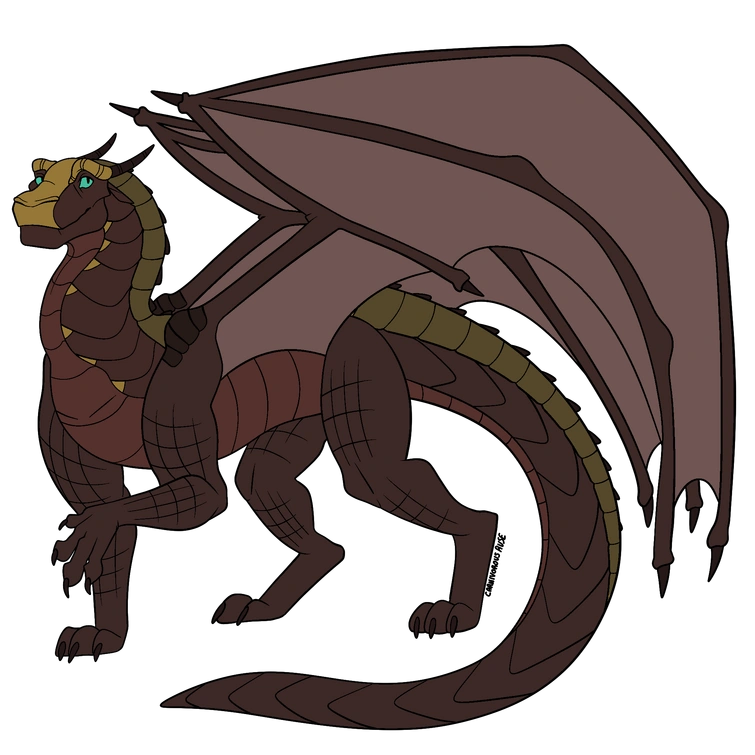 Almond the MudWing | Wings of Fire Fanon Wiki | Fandom