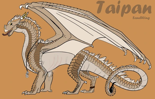 Taipan (Cut-throat the AbyssWing) | Wings of Fire Fanon Wiki | Fandom