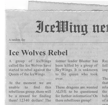 Ice Wolves | Wings of Fire Fanon Wiki | Fandom