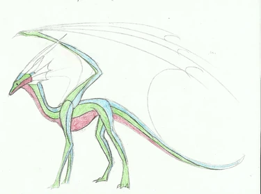 User blog:Luster the rainwing/Drawing Luster | Wings of Fire Fanon Wiki ...