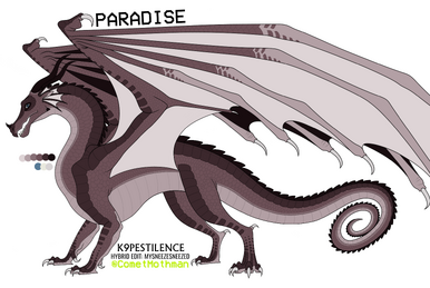 Wings Of Fire Rainwing Icewing Hybrid