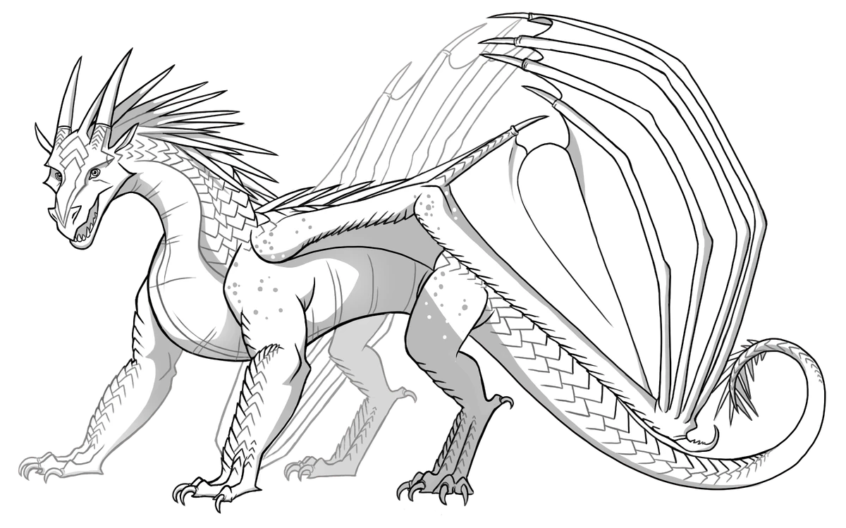 Adrenaline the IceWing (Avalanche-The-IceWing-NightWing | Wings of Fire ...