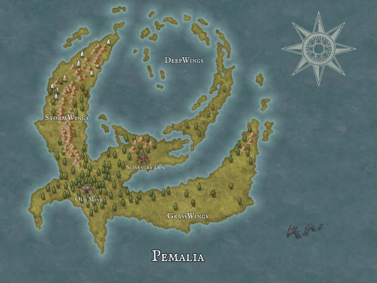 The Third Continent | Wings of Fire Fanon Wiki | Fandom