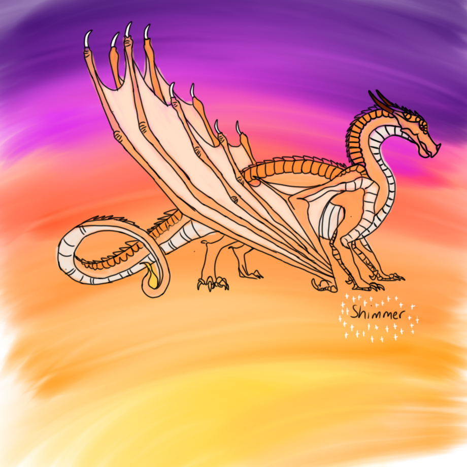 Dawn the SkyWing/SandWing Hybrid | Wings of Fire Fanon Wiki | Fandom