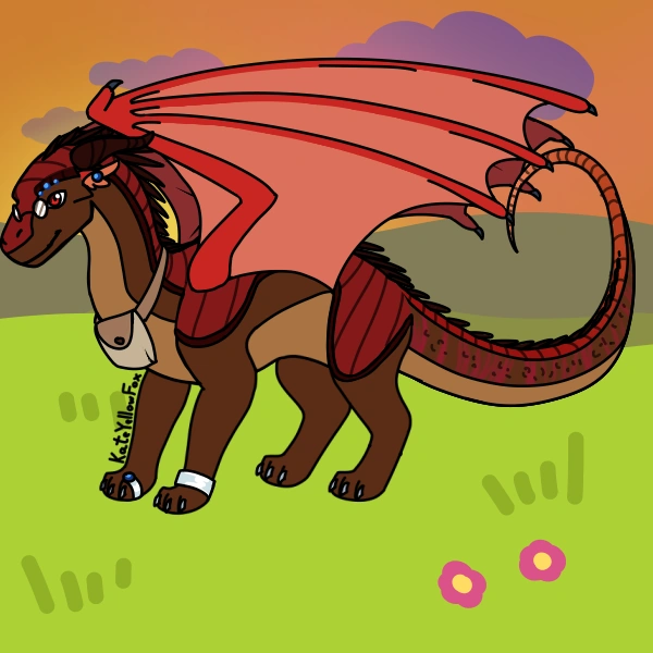 Amber the Hybrid (River) | Wings of Fire Fanon Wiki | Fandom