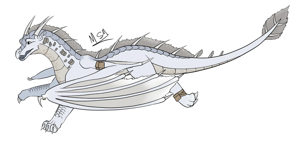 Perennial - IceWing/Leafwing Hybrid | Wings of Fire Fanon Wiki | Fandom