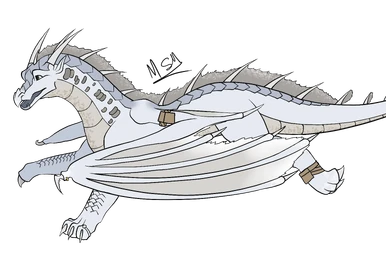 Wings Of Fire Rainwing Icewing Hybrid