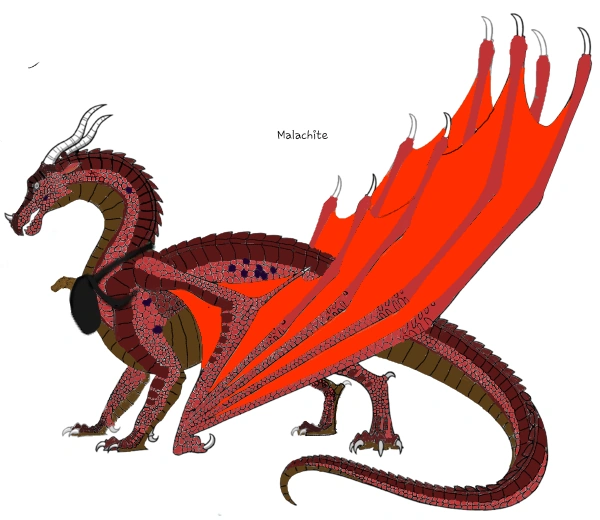 Malachite the Skywing | Wings of Fire Fanon Wiki | Fandom