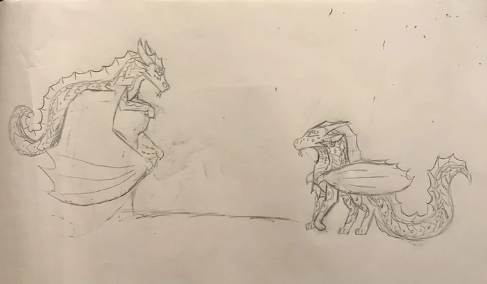 Whirlpool x Moray | Wings of Fire Fanon Wiki | Fandom