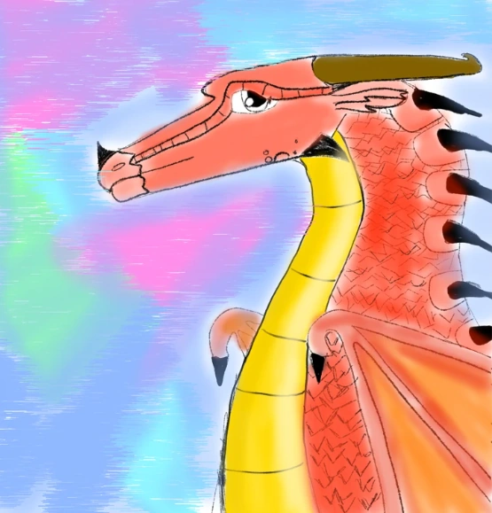 Goldenflame (Sunset the Rainwing 13) | Wings of Fire Fanon Wiki | Fandom
