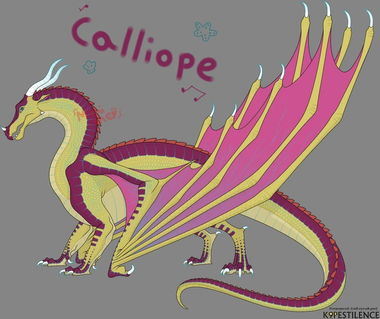 Calliope (ParakeetLover3) | Wings of Fire Fanon Wiki | Fandom