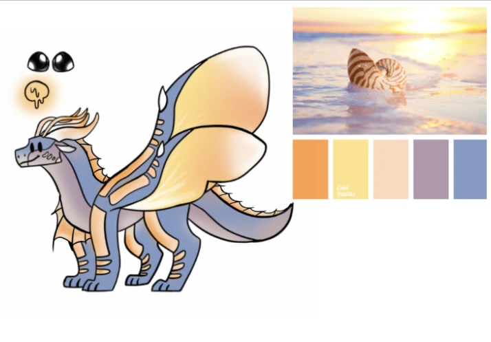 Seashell (Modern) | Wings of Fire Fanon Wiki | Fandom
