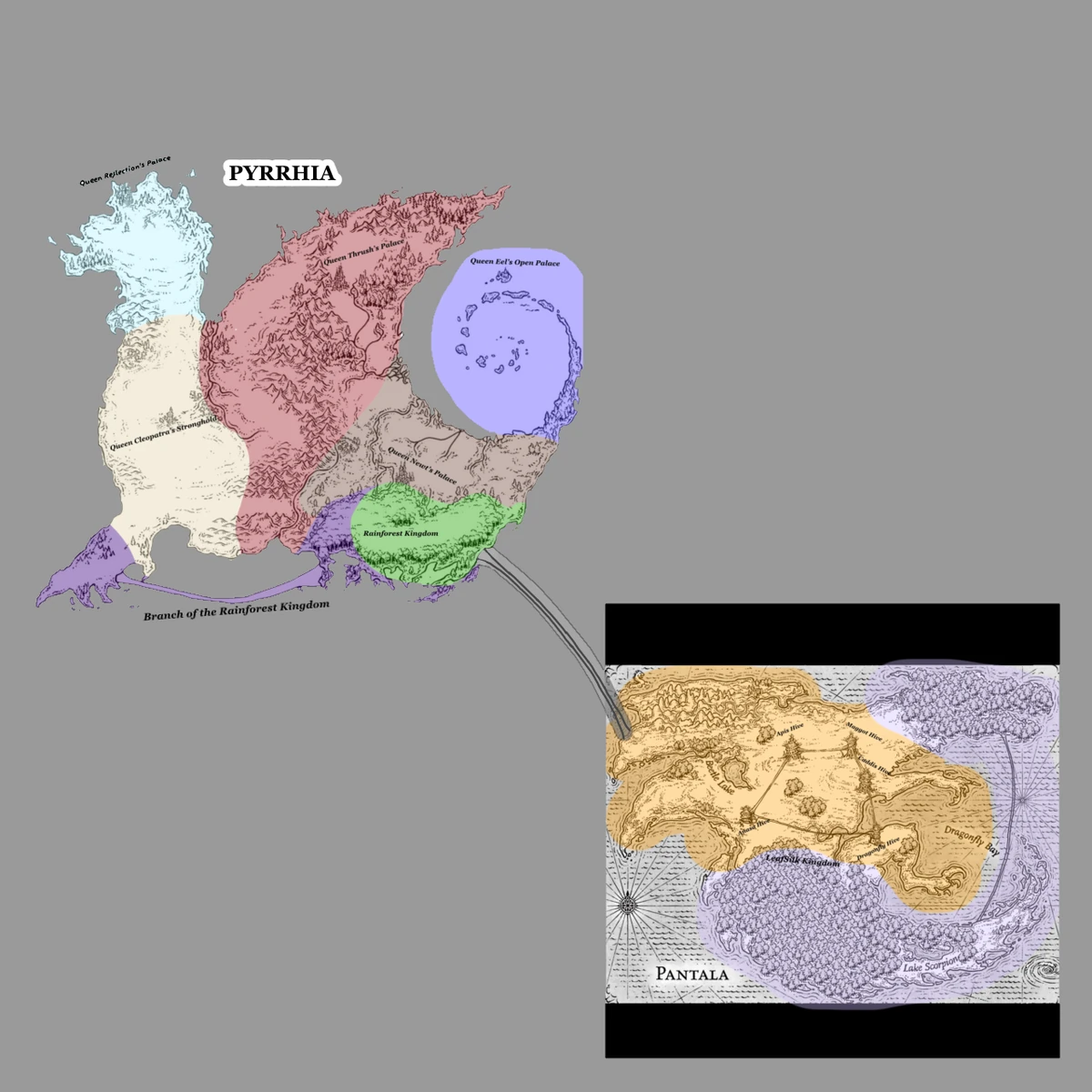 The New Pyrrhia (The Copper Prophecy) | Wings of Fire Fanon Wiki | Fandom