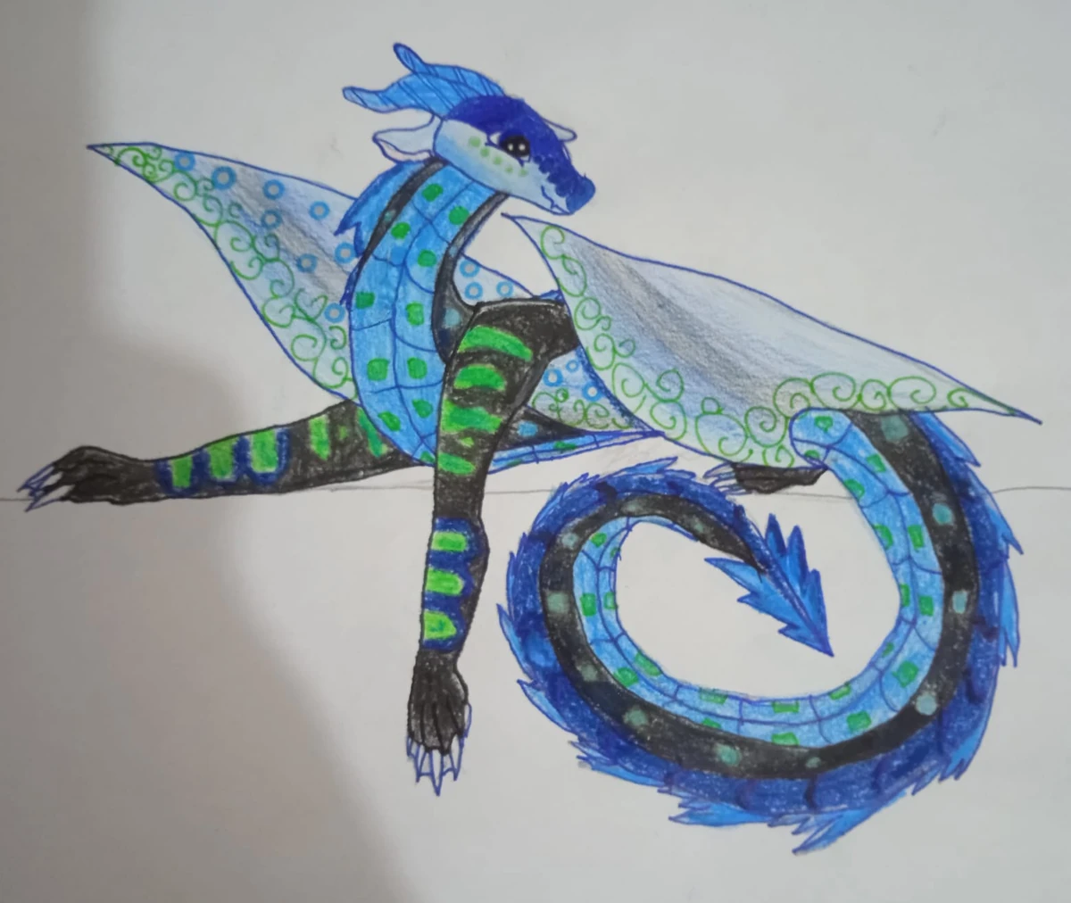 Prince deep the night-seawing | Wings of Fire Fanon Wiki | Fandom
