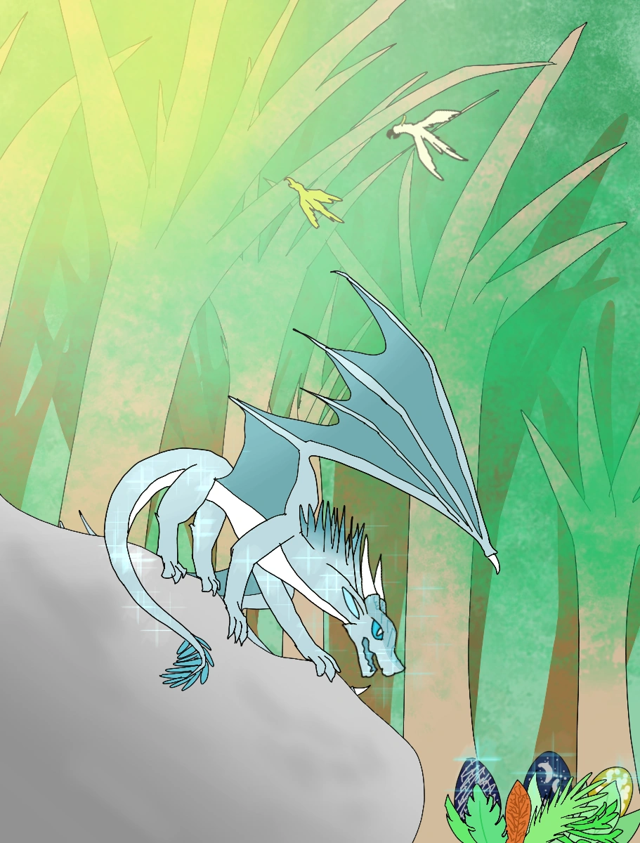 Moonwatcher, Winter, and Qibli's Fate | Wings of Fire Fanon Wiki | Fandom
