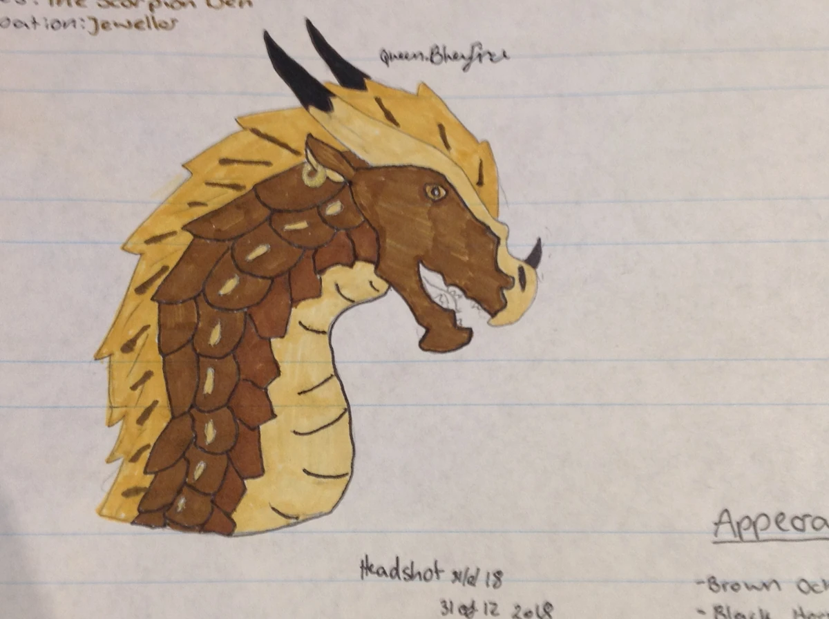 Sandhunter | Wings of Fire Fanon Wiki | Fandom