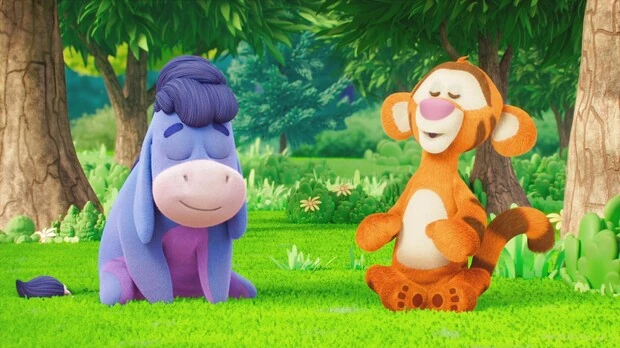 Eeyore and Tigger Meditate | Winniepedia | Fandom