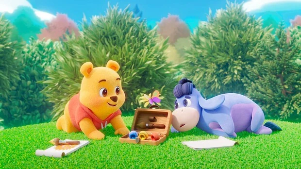 Eeyore and the Paint Set | Winniepedia | Fandom