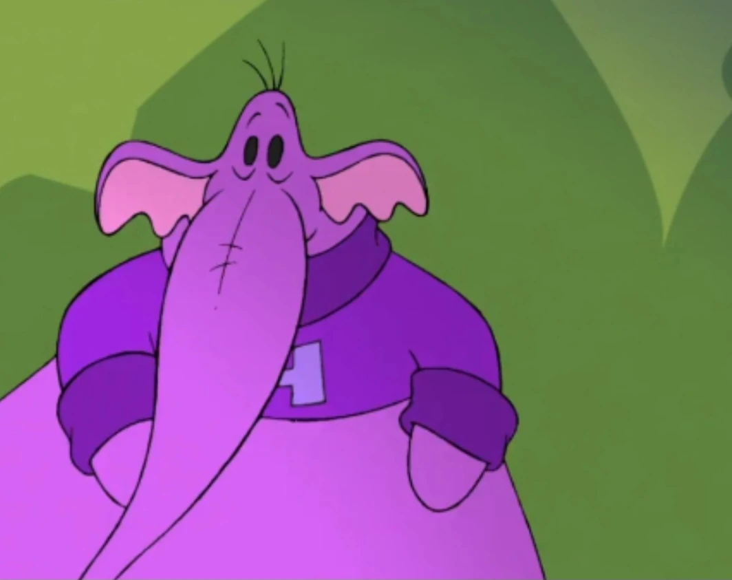 The Big Heffalump from the Pooh heffalump movie is Big, Fat and ...