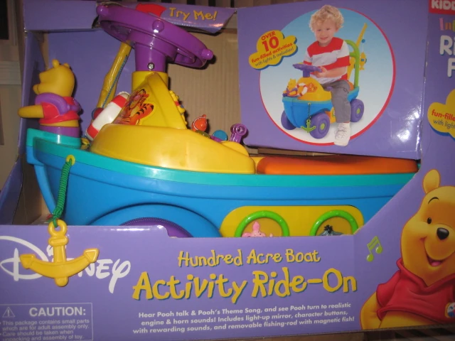 Hundred Acre Boat Activity Ride-On | Winniepedia | Fandom