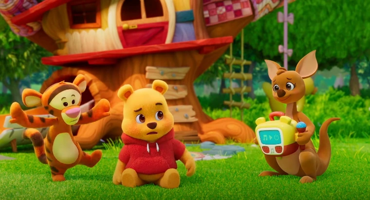 Tigger, Kanga and the Music Player | Winniepedia | Fandom