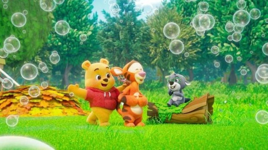 Tigger And Bea Play With Bubbles | Winniepedia | Fandom