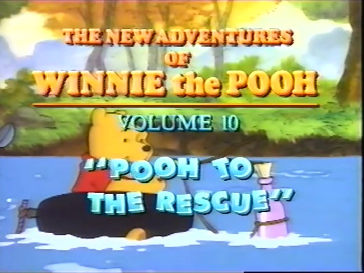The New Adventures Of Winnie The Pooh Volume 10 Pooh To The Rescue
