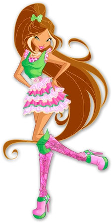 Winx Club Flora Mythix Transformacao Que Roupa De Transformação Winx