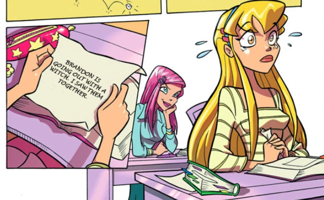 Winx Club Stella And Brandon Love Story
