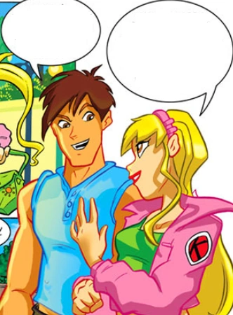 Winx Club Stella And Brandon Kiss Team Bella Stella And Brandon By
